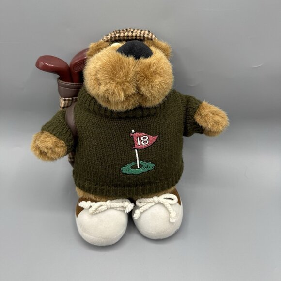 Russ | Toys | Russ Berrie Co 2 Sid Bear Brown Golfing Plush Vintage ...